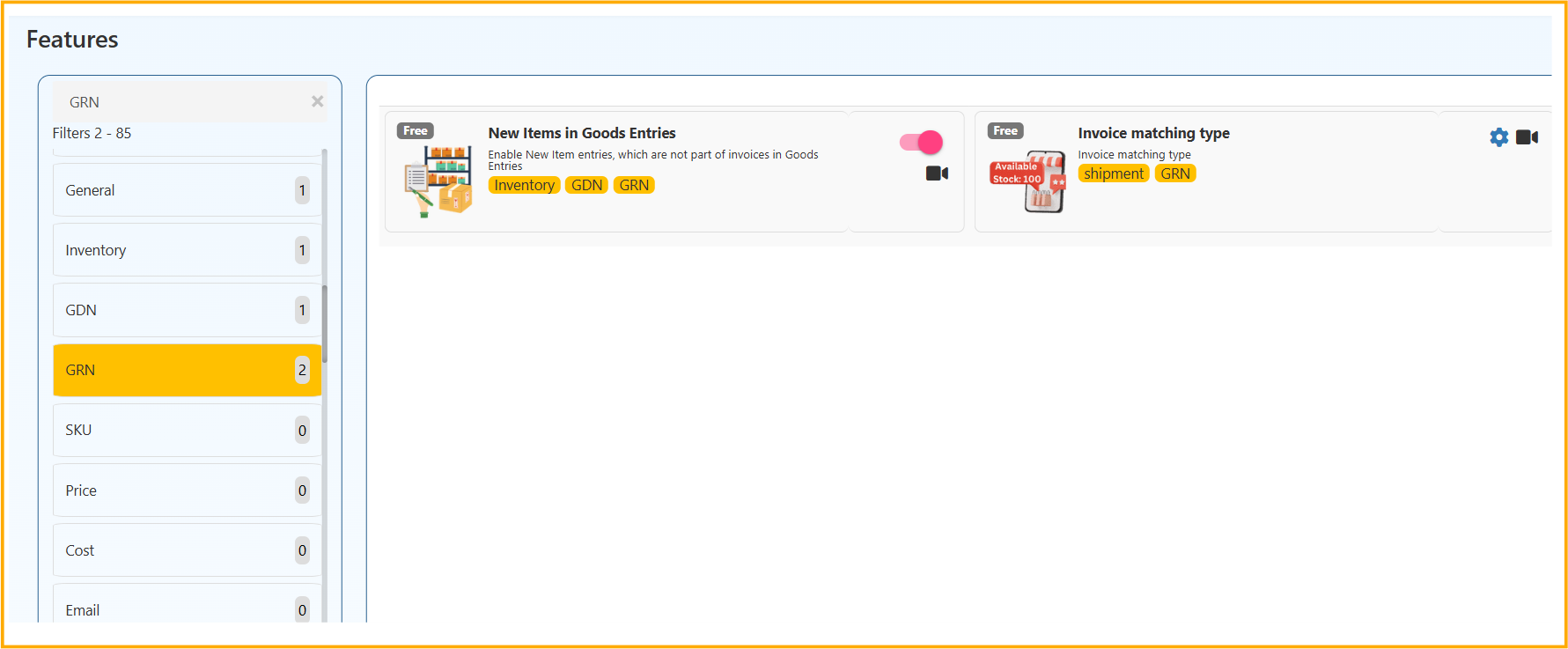 GRN (Goods Receipt Note) Feature in O2VEND | O2VEND Help Center